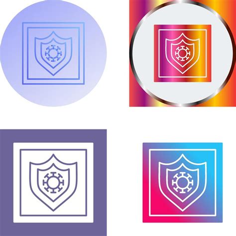 Shield Icon Design 44352293 Vector Art At Vecteezy