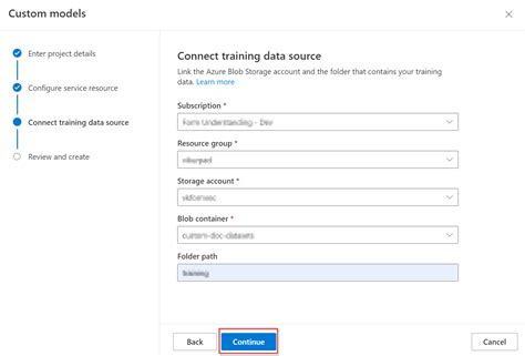Not Able To Train Keyvaulepairs In Azure From Recognizer Custom