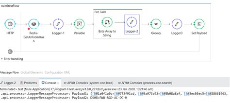 For Loop Byte Array To String Conversion Using Groovy Script In Mule