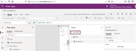 customize sharepoint list forms using powerapps step by step global