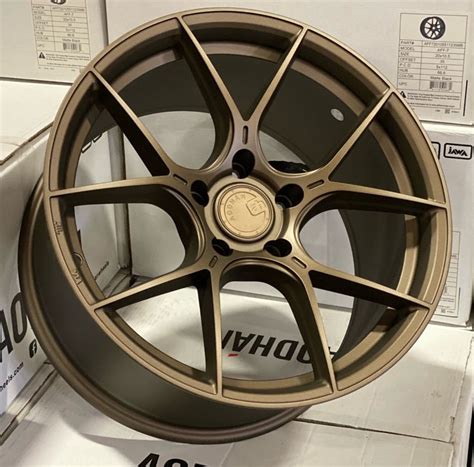 18 Aodhan Ah11 Wheels 18x95 35 5x120 Matte Bronze Rims Set Of 4