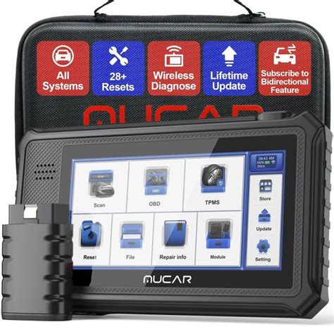 MUCAR VO6 OBD2 Scanner 28 Special Functions Diagnose Tool Full System Scanner For Car Code