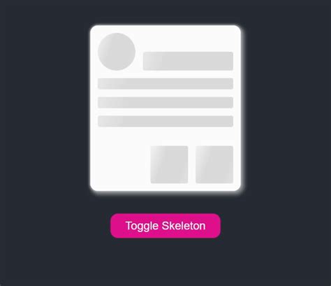 Maneira Fácil De Gerar O Esqueleto De Elementos Com Html E Css Exemplo Do Esqueleto