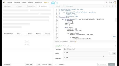 Leetcode 515 Find Largest Value In Each Tree Row Python Daily Live