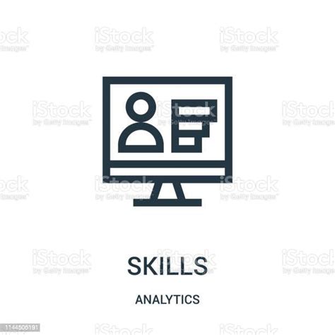 분석 컬렉션에서 기술 아이콘 벡터입니다 얇은 라인 기술 개요 아이콘 벡터 일러스트 레이 션 0명에 대한 스톡 벡터 아트 및 기타
