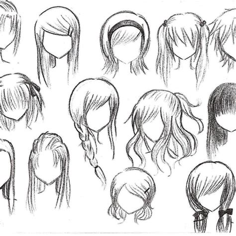 Exemplary Tips About How To Draw Easy Anime Hairstyles Black Short Neck Length Placecup55