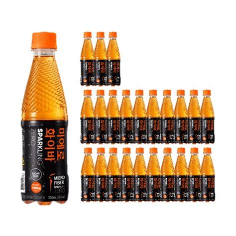 현대약품 미에로화이바 스파클링 제로 탄산음료 350ml 24개 최저가 검색 최저가 16 010원 할인 알림