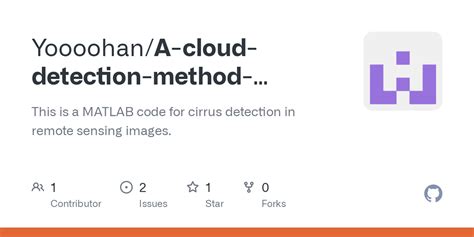 Github Yoooohana Cloud Detection Method Based On Feature Fusion Via