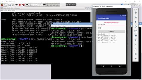 Android Datagramudp Client Example Life With Android