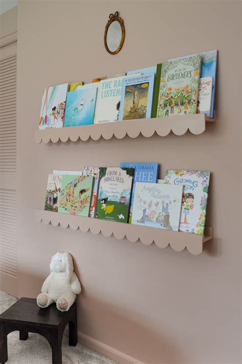 Diy Scalloped Edge Shelf Easy Ikea Hack Building Bluebird