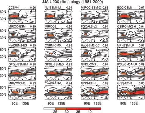 As In Fig 1a But For The 20 Individual Cmip5 Models The Pattern