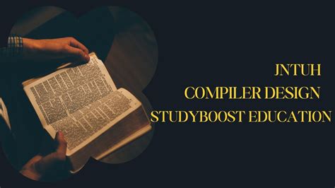 Compiler Design Unitwise Important Questions Most Important Jntuhcompiler Design Youtube