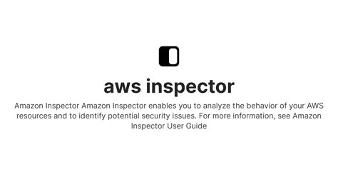 Aws Inspector Fig