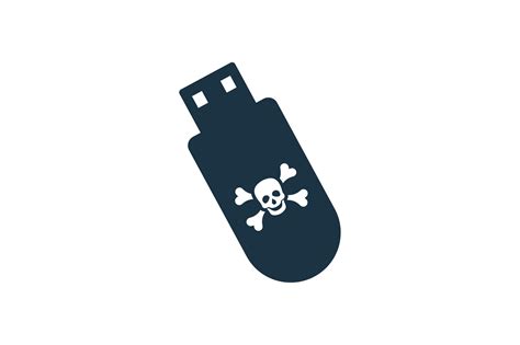 Flash Drive Hacker Usb Icon Graphic By Dhimubs S Creative Fabrica