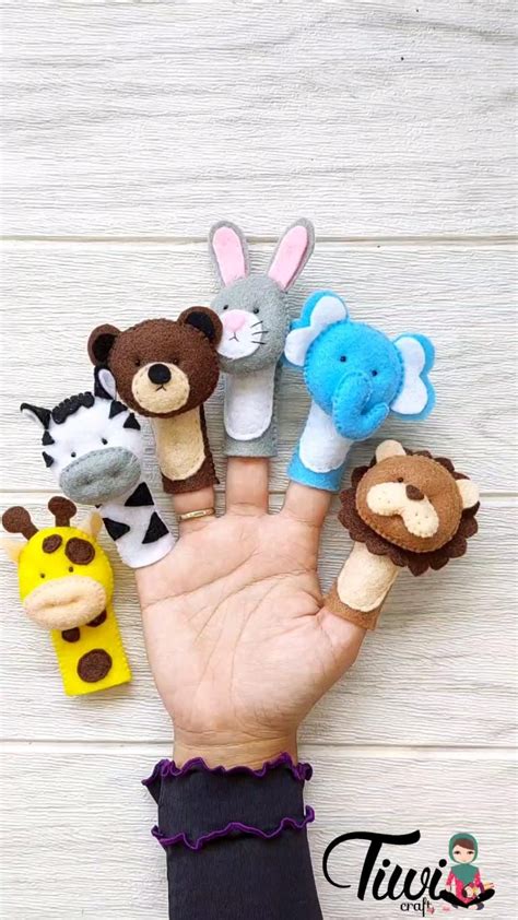Felt Finger Puppets Artofit