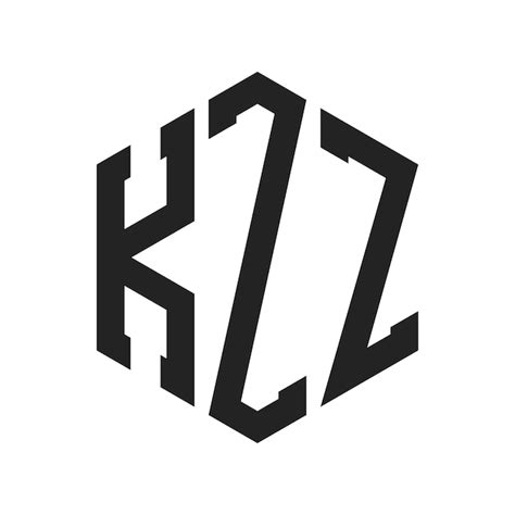 Premium Vector Kzz Logo Design Initial Letter Kzz Monogram Logo Using