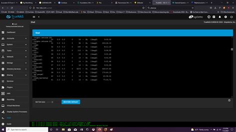 hacked truenas crypto mining on all cpu cores truenas community