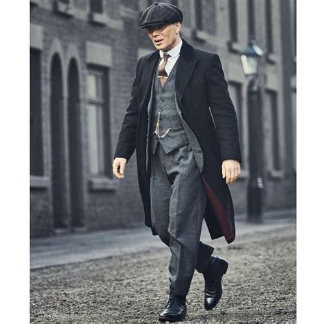 Peaky Blinders Thomas Shelby Trench Coat Long Coat Etsy