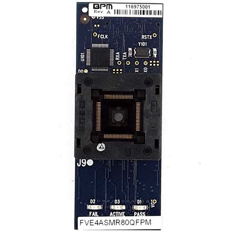 FVE ASMR QFPM Socket Cards BPM Microsystems Device Programming Systems For Automotive