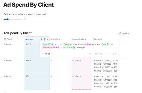 Rolling Moving Averages Coda Maker Community