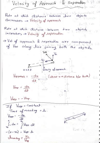 Kinematics Handwritten Notes PDF Shop Handwritten Notes SHN