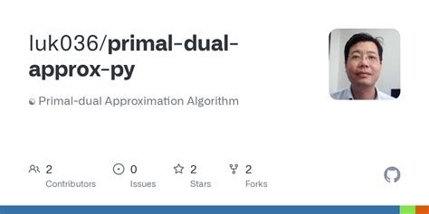 Github Luk036primal Dual Approx Py ☯ Primal Dual Approximation Algorithm