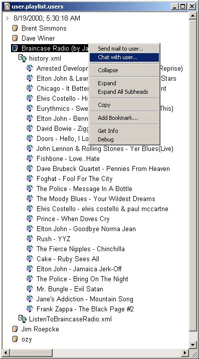 Howto About The Opml Editor