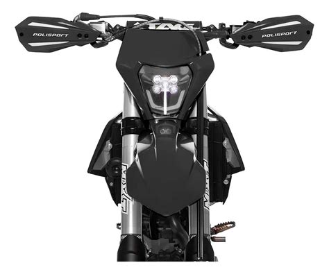 Cubre PuÑos Linea Bullit Full Wrap Negro Universales Polisport