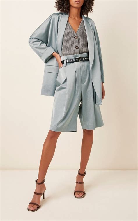Short Suits Trend For This Summer Fashionactivation Fashion Blazer Designs Short Outfits