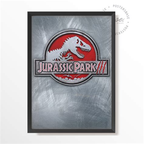 Jurassic Park 3 Poster Jurassic Park Iii 3d Wall Art Raw Finish