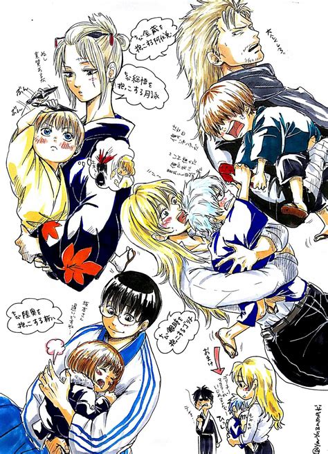 Jaja😂que Lindos Gintama Funny Okikagu Gin Tama Yato Funny Comics Doujinshi Vignettes