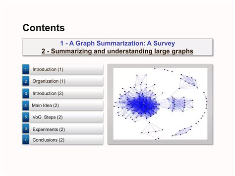 A Graph Summarization A Survey Summarizing And Understanding Large Graphs Pptx