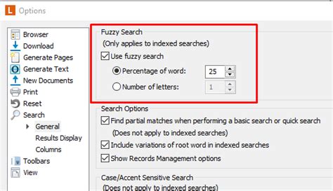 How To Use Fuzzy Search In Workflow When Using Search Repository For A Field Filled With