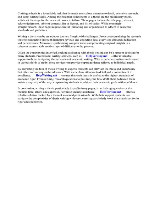 Thesis Preliminary Pages Pdf