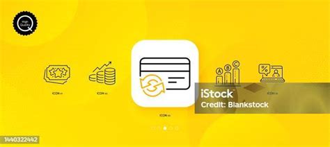 충성도 포인트 온라인 대출 및 그래프 차트 최소 선 아이콘 웹 응용 프로그램 인쇄용 벡터 감소에 대한 스톡 벡터 아트 및 기타 이미지 Istock