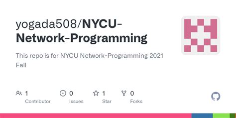 Github Yogada508nycu Network Programming This Repo Is For Nycu