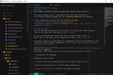 Github Johnmurgaatom Portable Build An Atom Portable Distribution From Scratch