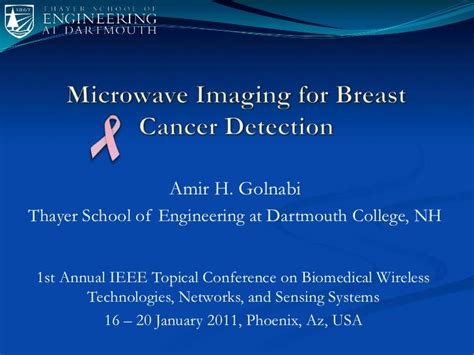 Microwave Imaging For Breast Cancer Detection And Therapy Monitoring