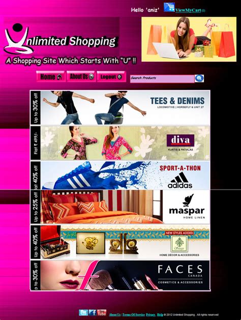 Screenshots Of Online Shopping Cart Using Aspnet Computer
