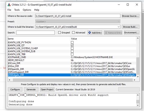 Problem Viewing Graphic Interface On Windows Getting Started Geant4