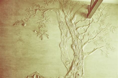 Декоративная покраска дерева 32 фото