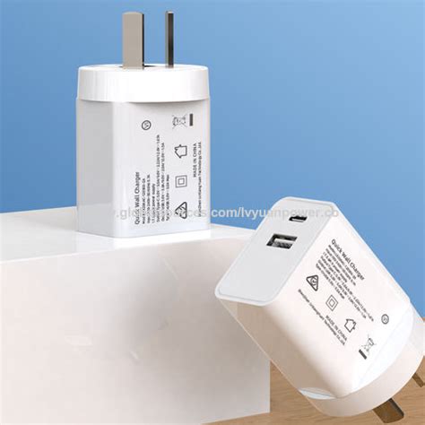 Buy Wholesale China Watts Au Plug Type C Pd Usb A Qc Dual Usb