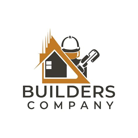 Premium Vector Builders Company Logo With Working Vector