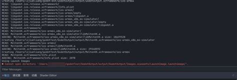 Exporting A Project To Ios No Longer Works Regression From 40alpha12