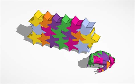 3d Design Star Gradient Tinkercad