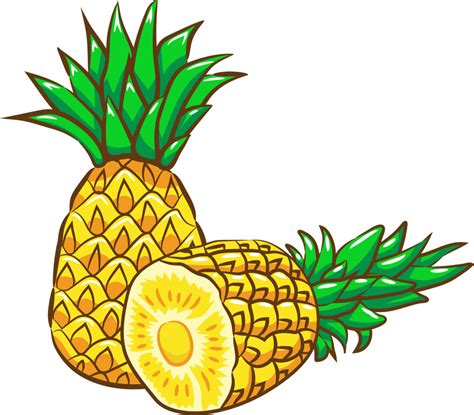 Pineapple Png Graphic Clipart Design 19607583 Png