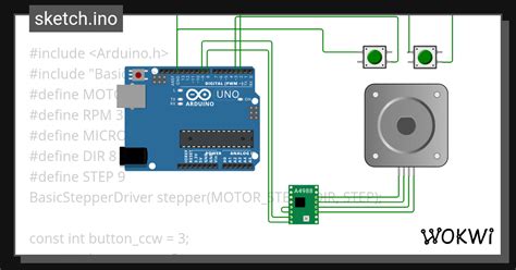 Stepper Demo Copy Wokwi Esp32 Stm32 Arduino Simulator