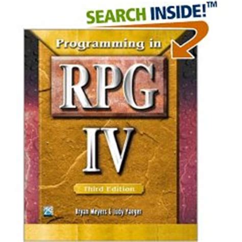 I Series AS RPGIV Sample Code RPG Language Evolution