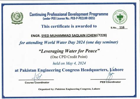 Achievement Engrsyedmuhammad Saqlain