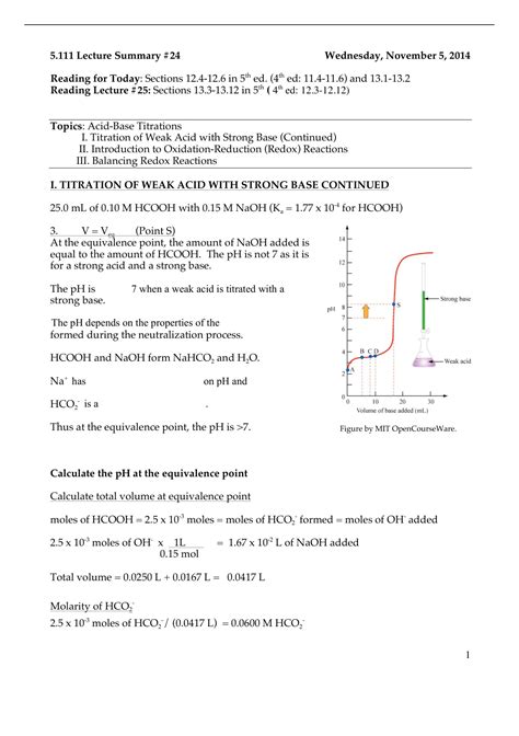 Principles Of Chemical Scienceacid Base Titrations Part Ii Lec24
